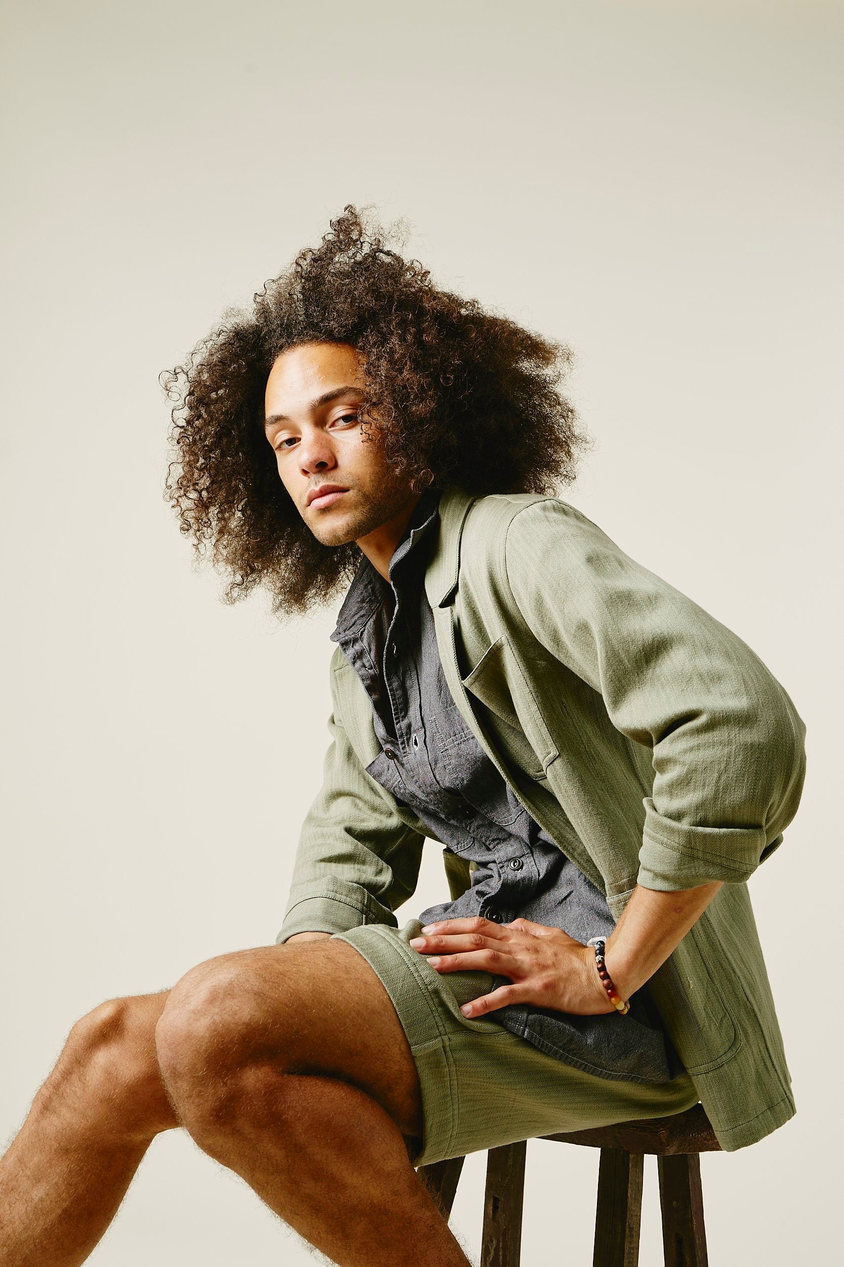 STUDY BLAZER od green – INDI+ASH